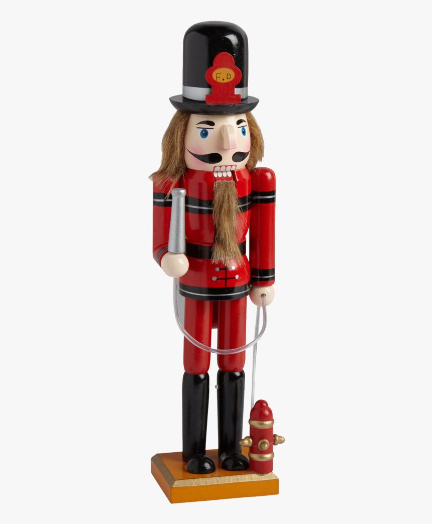Nutcracker Firefighter - Decorative Nutcracker, HD Png Download ...