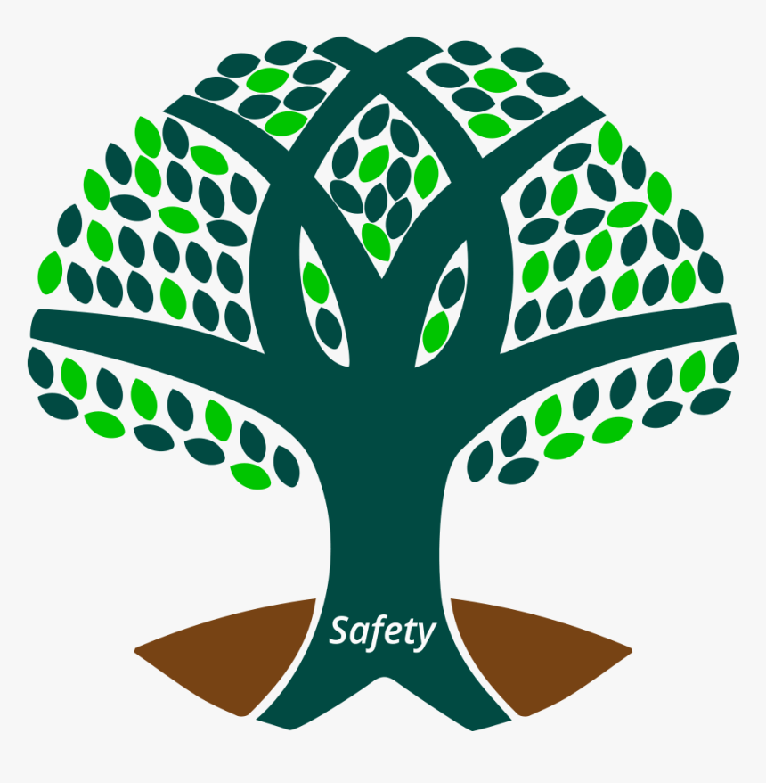 An Animated Tree Symbolizing The Roots In Safety Shared - Illustration ...
