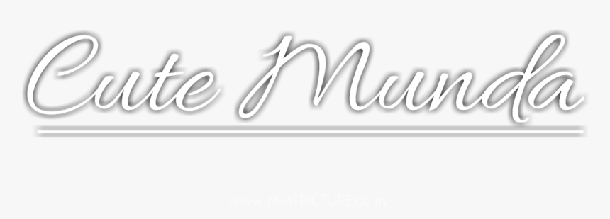Cute Munda Text Png - Calligraphy, Transparent Png , Transparent Png ...