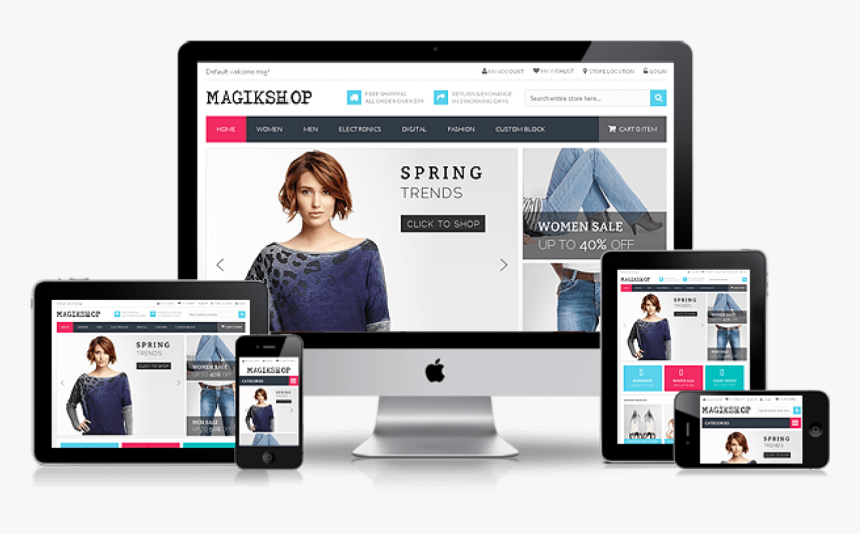 Responsive Web Design Charleston - Responsive Design, HD Png Download ...