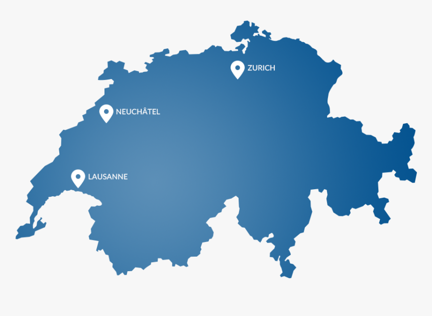 Switzerland - Shape - Switzerland Map Vector Free, HD Png Download ...