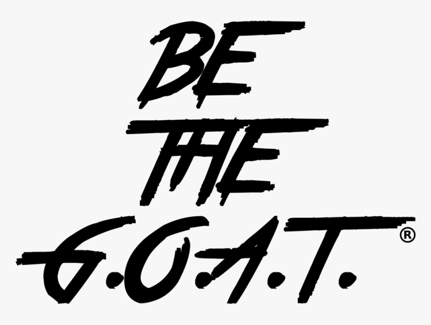 New Be The Goat Iso Copy 2 - Goat Text, HD Png Download , Transparent ...