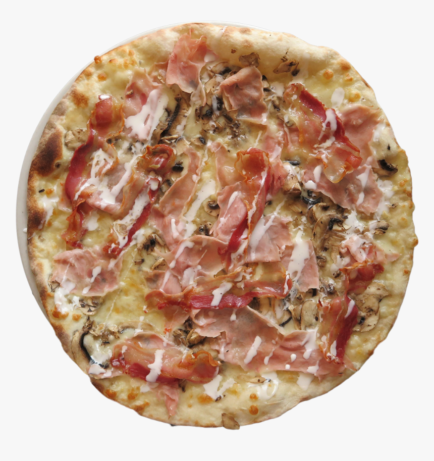Double Cream, Ham,cheese, Bacon, Mushrooms - California-style Pizza, HD ...