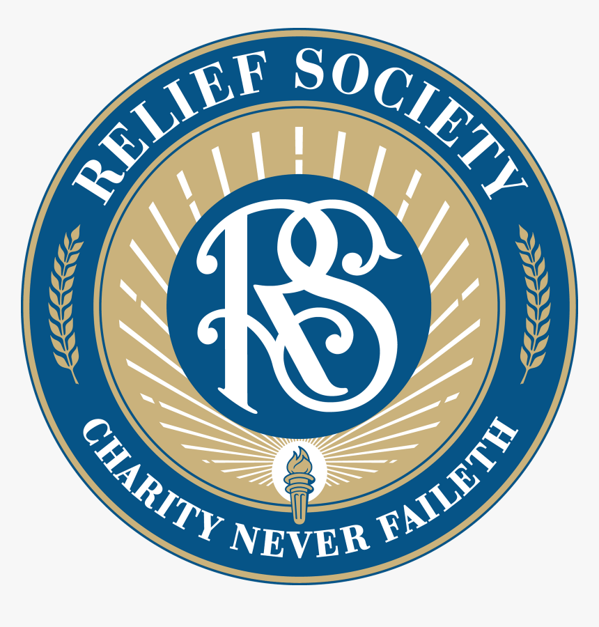 Relief Society Logo Charity Never Faileth, HD Png Download ...