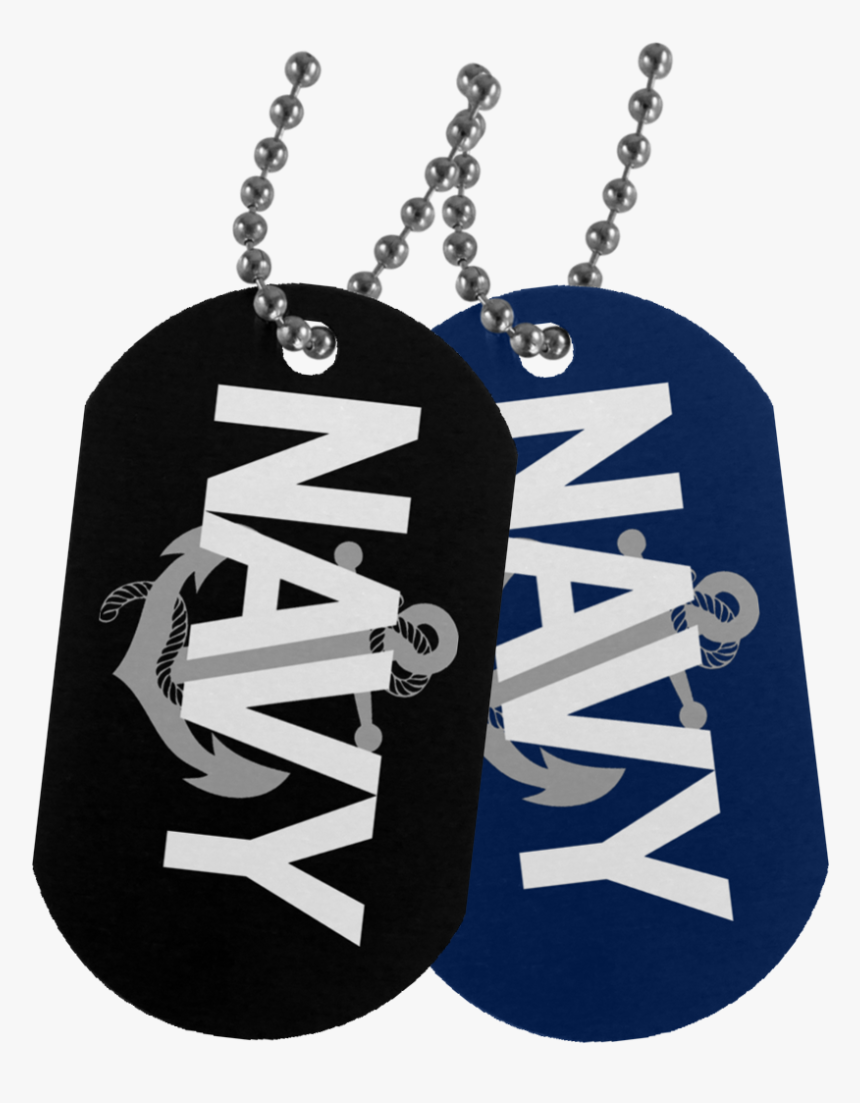 Navy Dog Tags - Pendant, HD Png Download , Transparent Png Image - PNGitem