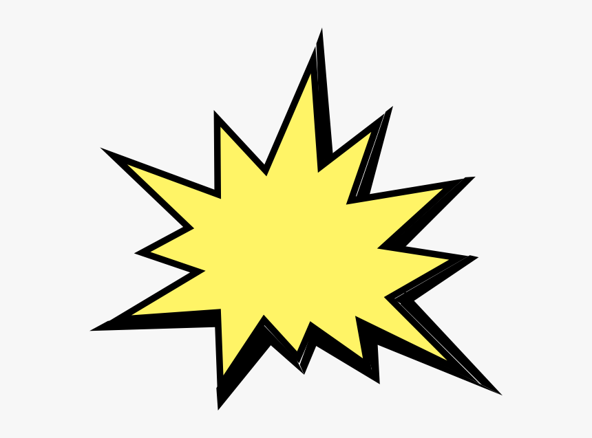 Pow Clipart - Comic Book Bubbles Png, Transparent Png , Transparent Png ...