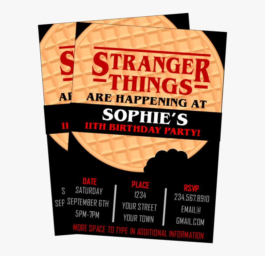 Printable Stranger Things Party Supplies - Stranger Things Party ...