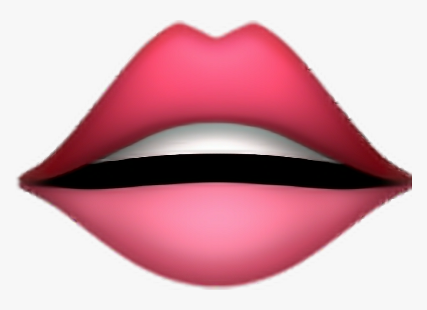 Transparent Background Emoji Lips, HD Png Download , Transparent Png ...