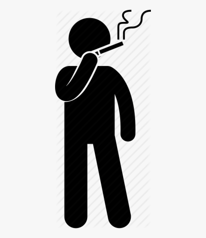 Person Smoking Icon Png, Transparent Png , Transparent Png Image - PNGitem