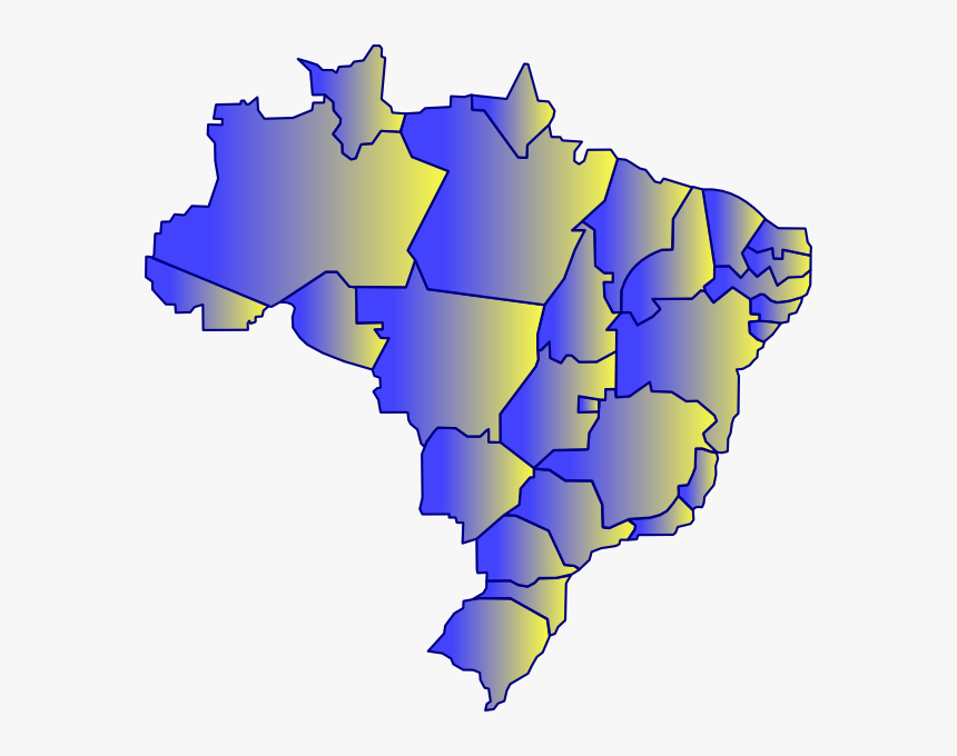Map Of Brazil Transparent Png, Png Download , Transparent Png Image ...