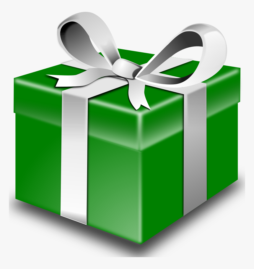 Green Present Clipart, HD Png Download , Transparent Png Image - PNGitem