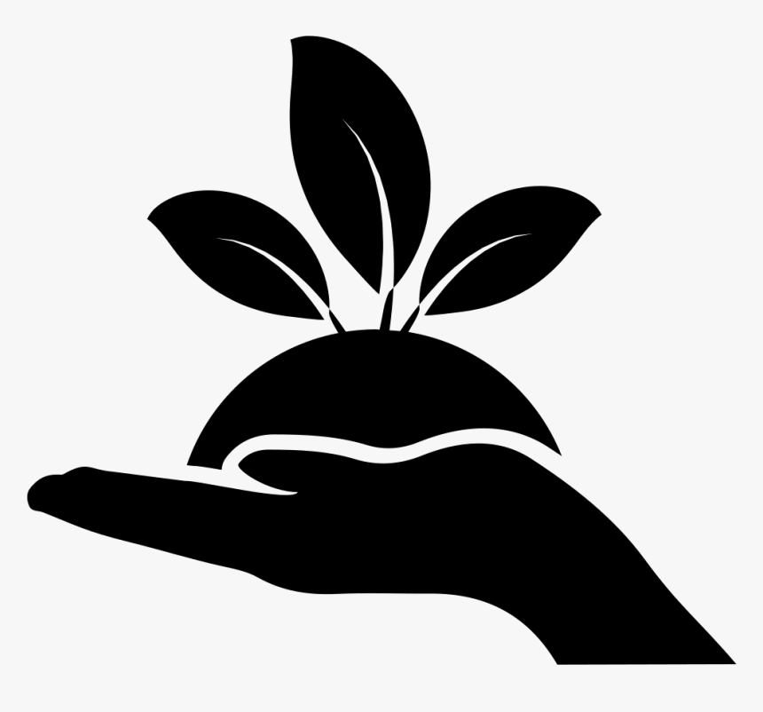 Computer Icons Nature Icon Design - Hands With Plant Icon, HD Png ...