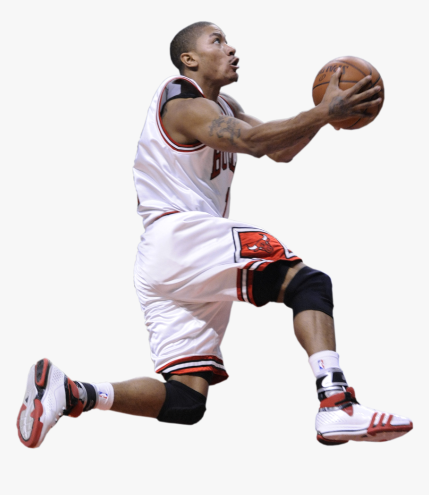 Nba Player Png - Derrick Rose Transparent Background, Png Download , Transparent Png Image - PNGitem
