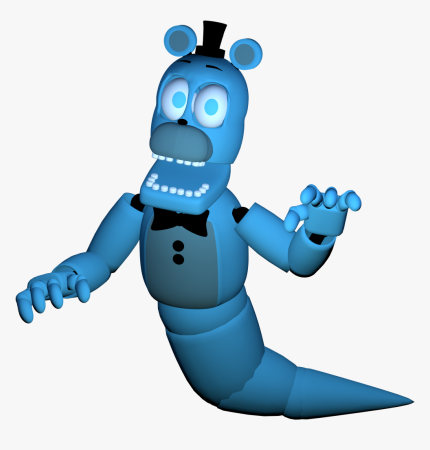 the Ghastly Version Of Freddy - Cartoon, HD Png Download , Transparent ...
