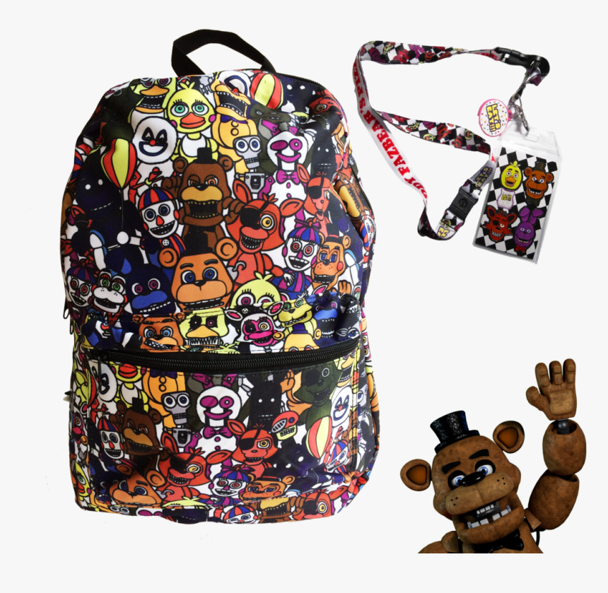 Five Nights At Freddy's Plush Backpacks, HD Png Download , Transparent ...