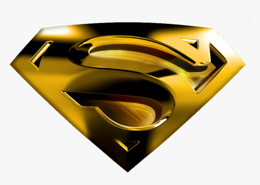 Gold Superman Logo
