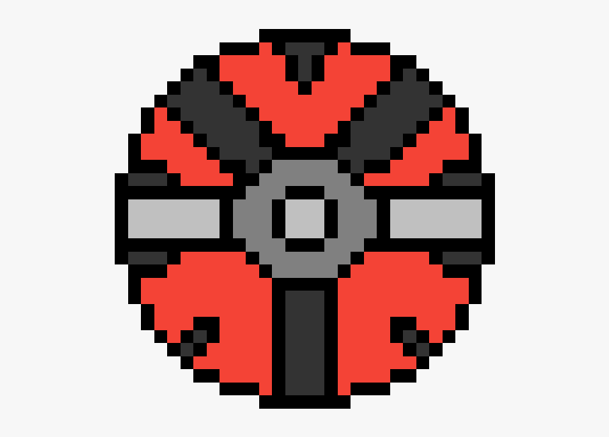 Deadpool Logo Pixel Art, HD Png Download , Transparent Png Image - PNGitem