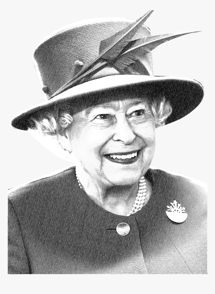 Queens Head Outline Clipart