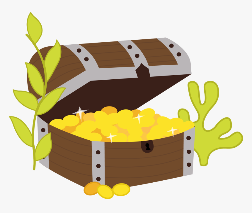 Coco Do Mar - Mermaid Treasure Clipart, HD Png Download , Transparent ...