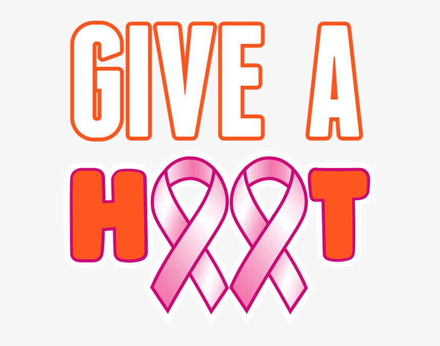 Give A Hoot - Hooters Breast Cancer Logos, HD Png Download ...