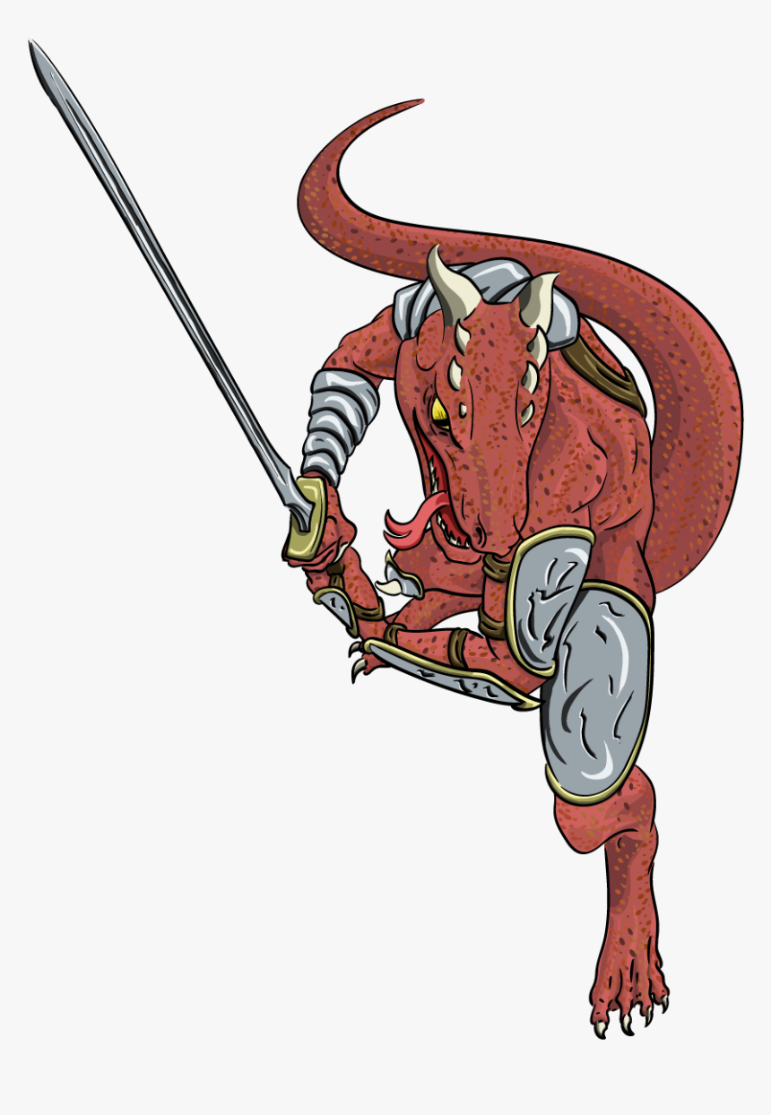 Red Female Kobold With Crossbow, HD Png Download , Transparent Png ...