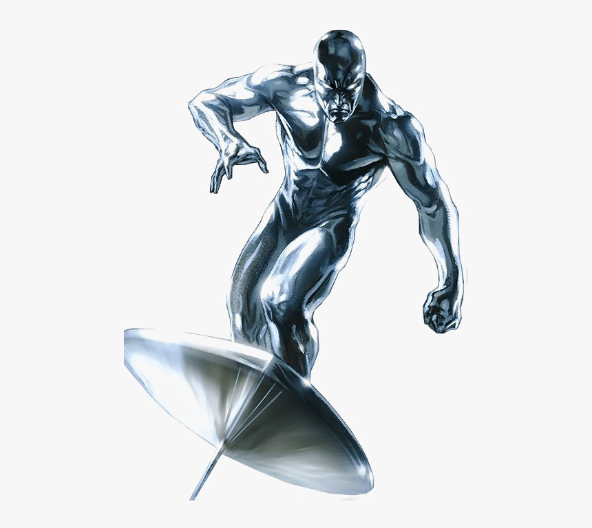 Silver Surfer Png Free Download - Marvel Silver Surfer, Transparent Png ...