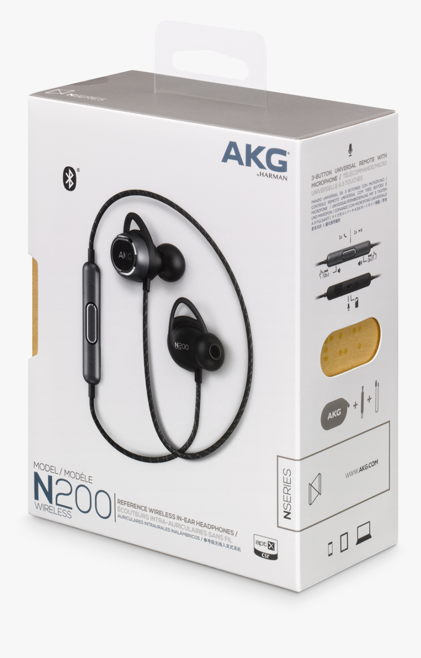 Akg N200 Wireless, HD Png Download , Transparent Png Image - PNGitem