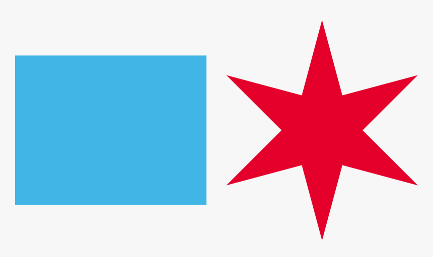 Logo Of The City Of Chicago - Transparent Red Chicago Star, HD Png ...