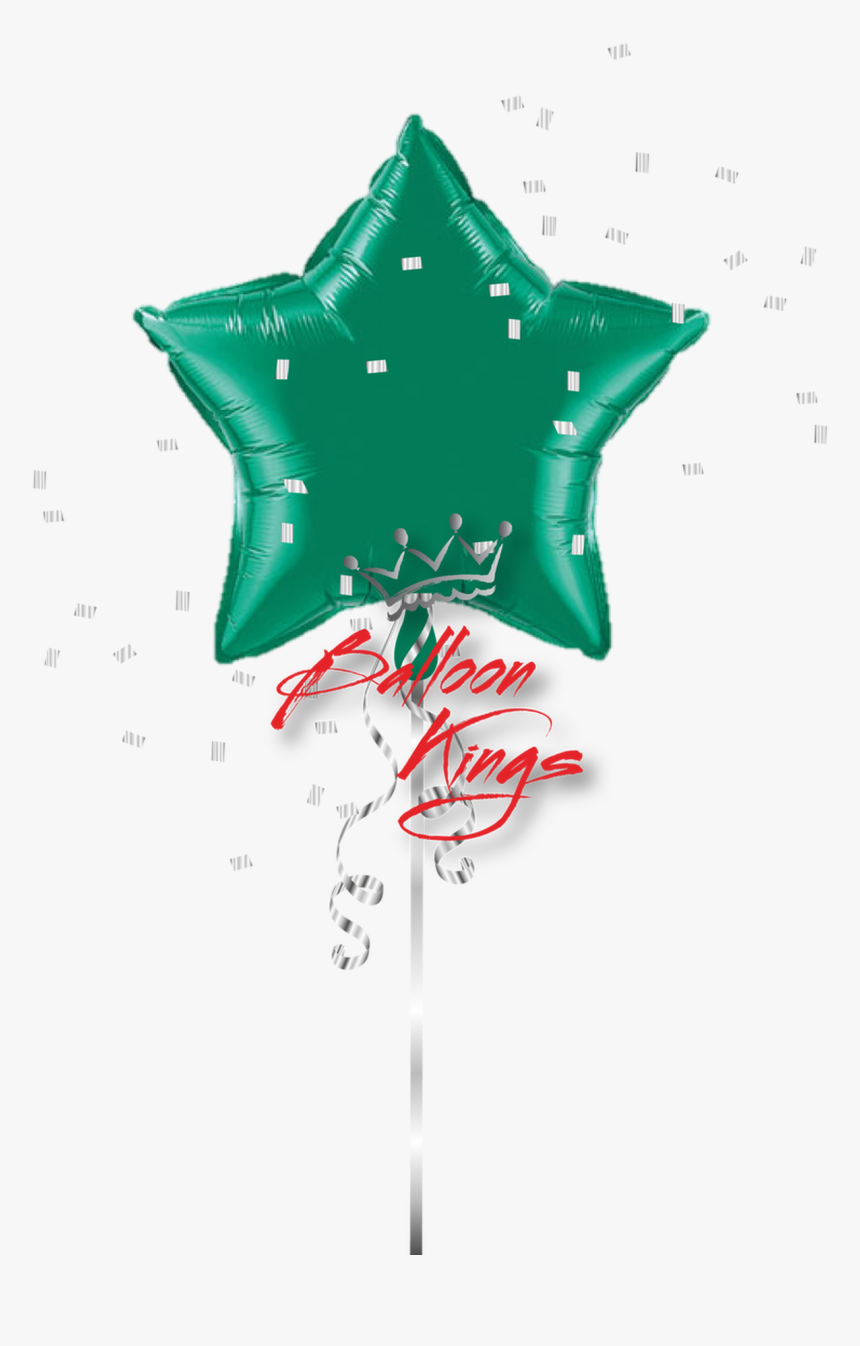 Green Star - Balloons, HD Png Download , Transparent Png Image - PNGitem