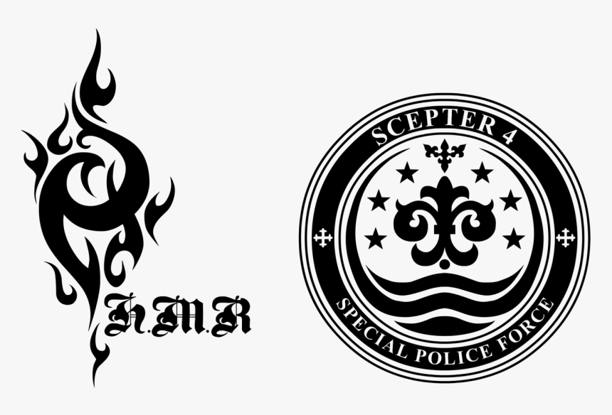 Scepter Vector Black - K Project Scepter 4 Logo, HD Png Download ...