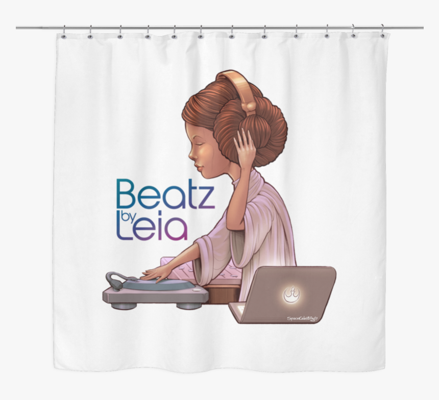 Beatz By Leia Shower Curtain - Hoodie, HD Png Download , Transparent ...