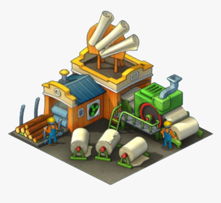 Township Wiki - Township Paper Factory, HD Png Download , Transparent ...