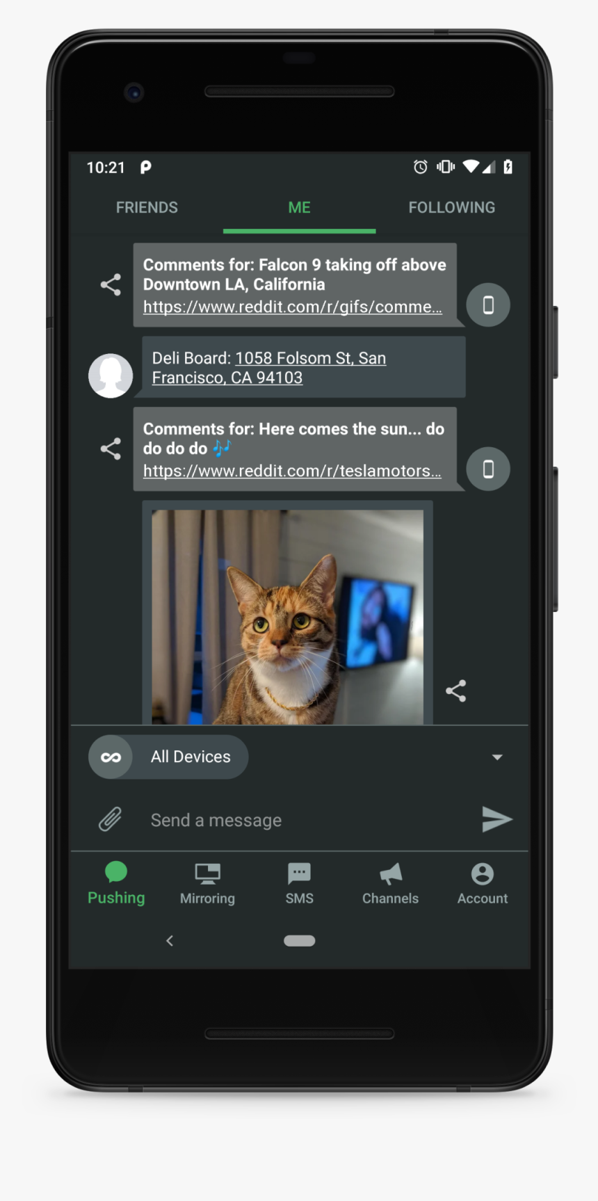 Pushbullet, HD Png Download , Transparent Png Image - PNGitem