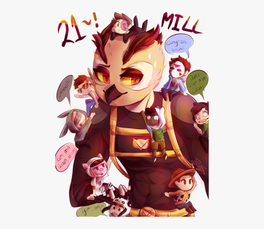 Congrats To Evan For Reaching 21 Million My Loves, - Anime Vanoss And ...