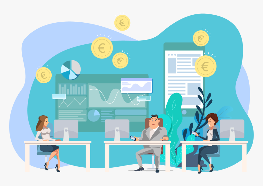 Sales Solution For Sales With Dink - Cartoon, HD Png Download ...