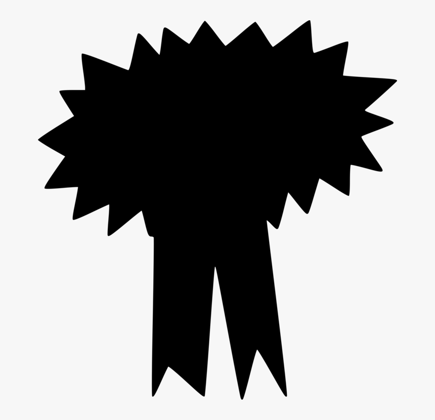 Transparent Award Ribbon Clipart Black And White - Clip Art, HD Png ...