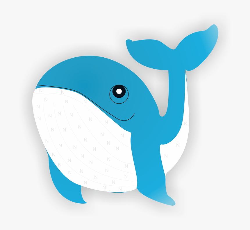 Blue Whale Animated, HD Png Download , Transparent Png Image - PNGitem
