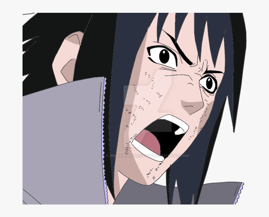 Angry Sasuke Uchiha Png , Png Download - Sauske Angry, Transparent Png ...
