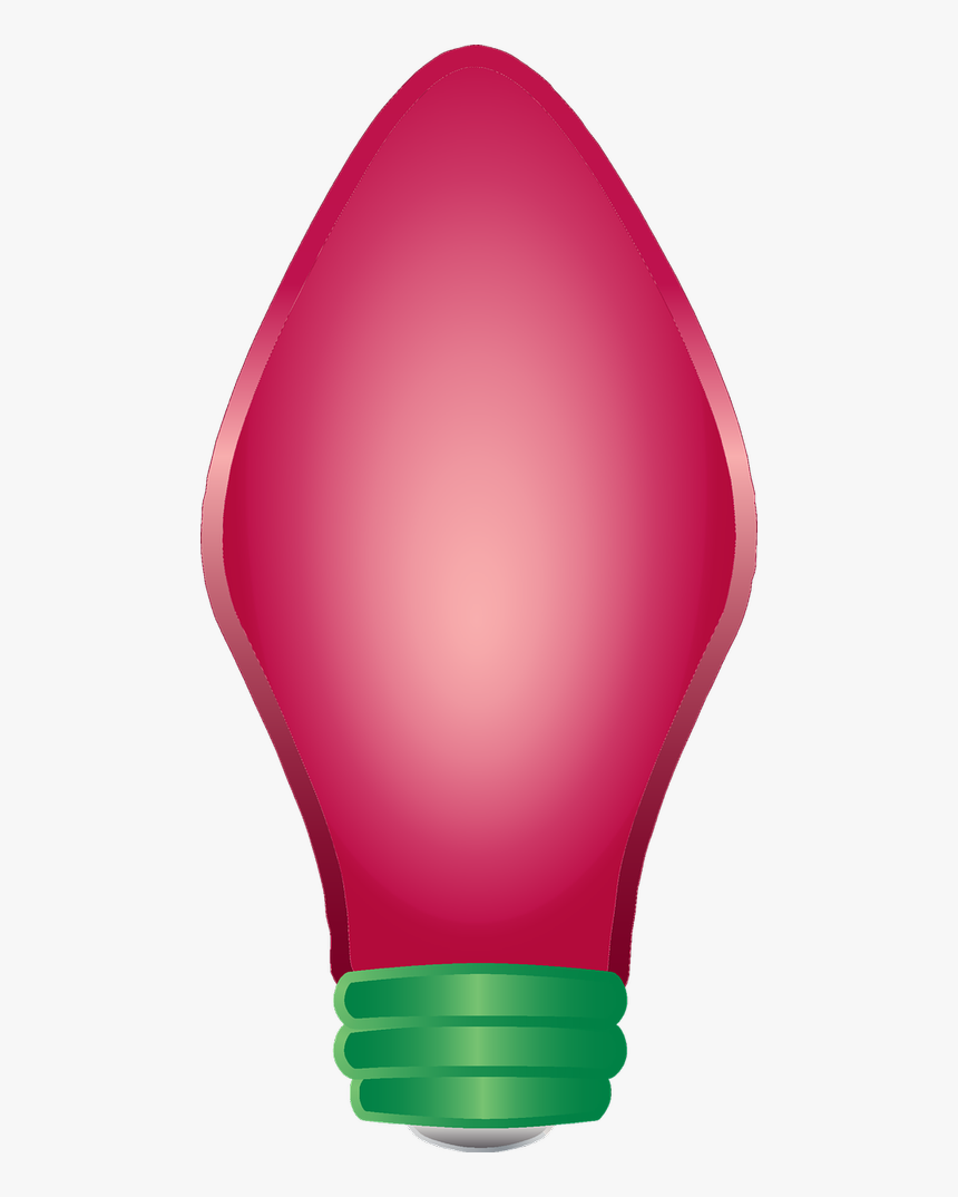 Graphic Christmas Light Bulb - Illustration, HD Png Download ...