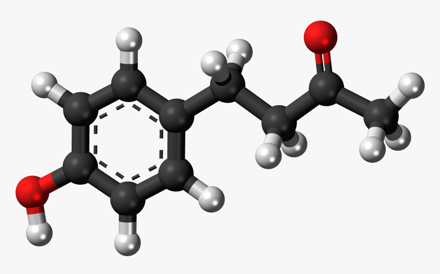 Raspberry Ketone 3d Ball - Raspberry Ketones Chemical Structure, HD Png ...