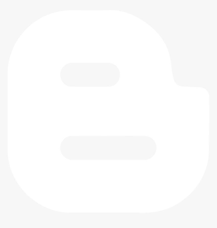 White Blogger - Blogger Logo Png White, Transparent Png , Transparent ...