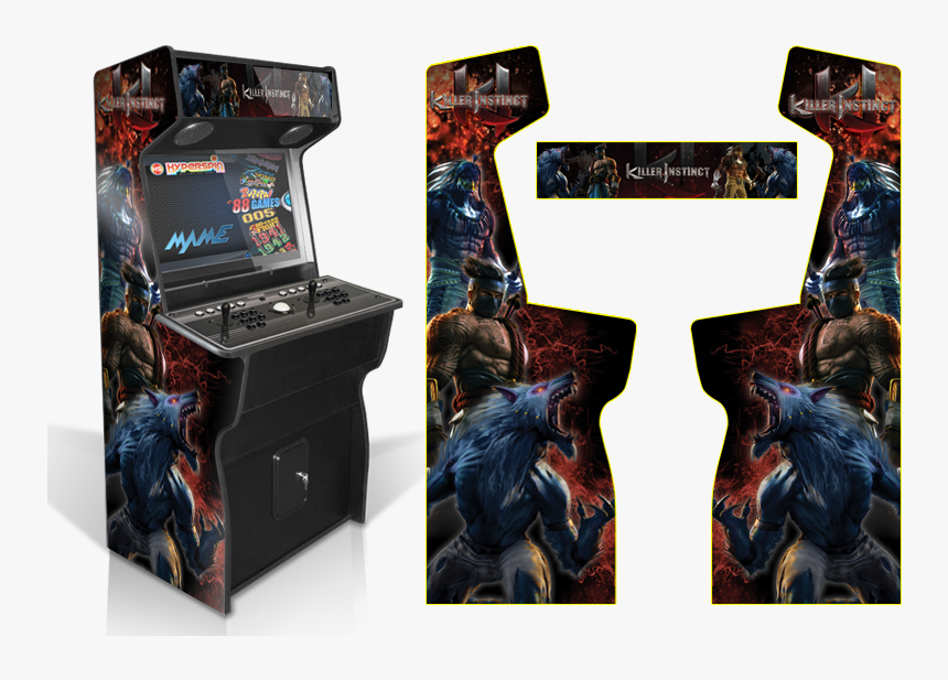 Cool Arcade Cabinet Graphics, HD Png Download , Transparent Png Image ...