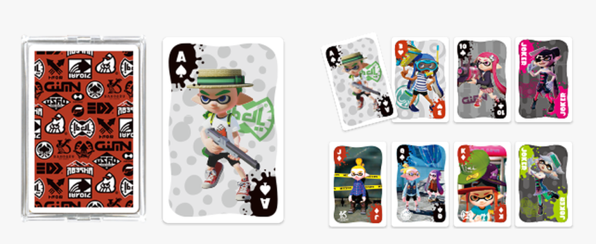 Splatoon Trump 02 [fashion] Playing Card Set - Splatoon Playing Cards ...