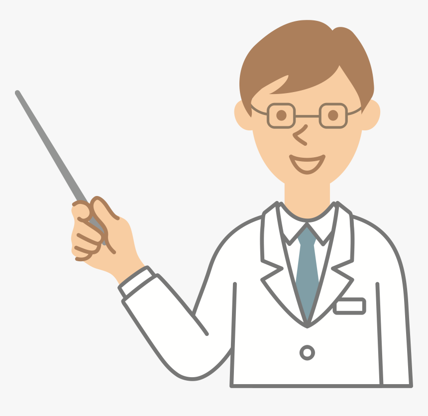 Vector Library Download With Pointer Big Image Png - Doctor Pointing ...