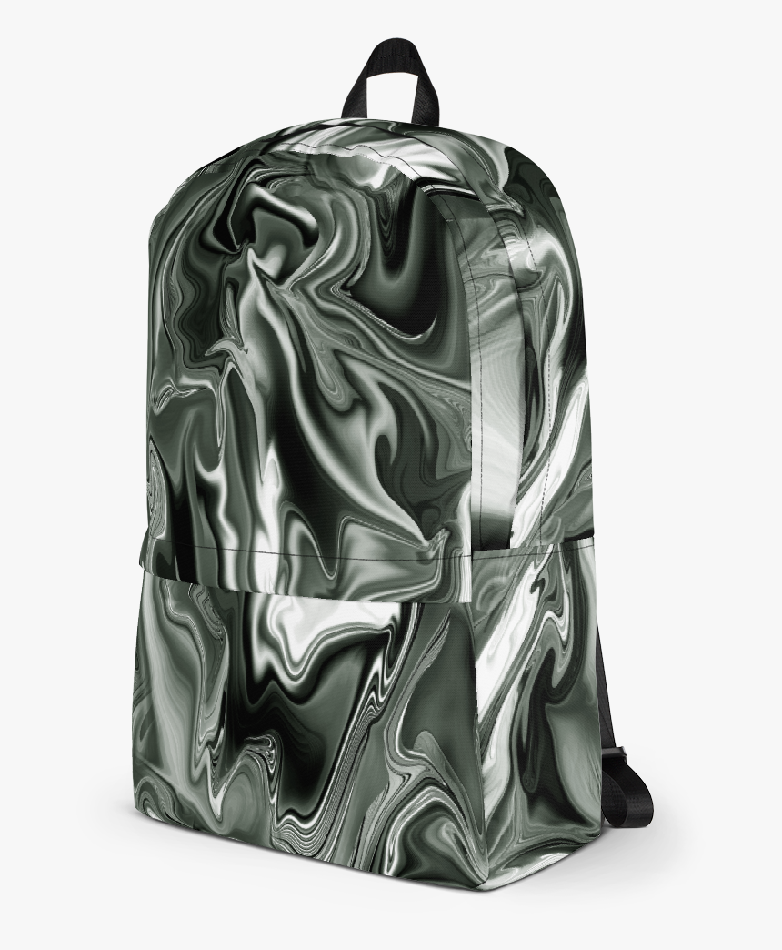Black Holo Marble Tumblr Soft Grunge Backpack - Push Trees, HD Png ...