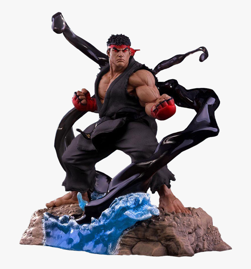 Street Fighter V - Ryu Statue Street Fighter, HD Png Download ...