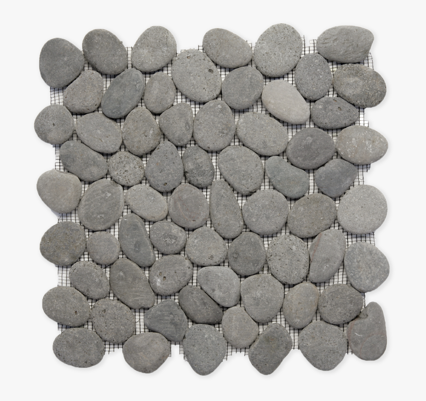 River Rock River Gray - Solistone River Rock 12 In. X 12 In. X Natural ...