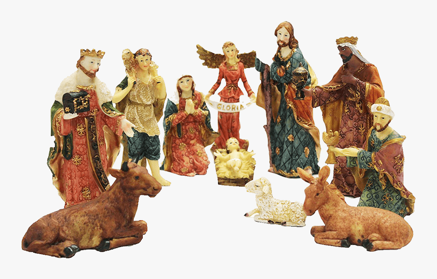 Jesuskart Christmas Nativity Set 6 Inch - Kudil Set For Christmas, HD ...