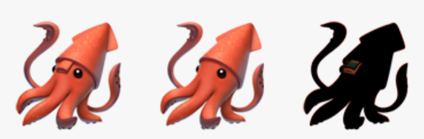 Squid Emoji Ios 13, HD Png Download , Transparent Png Image - PNGitem