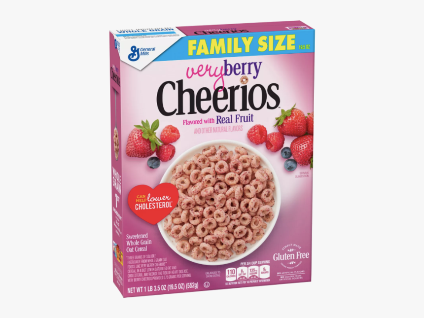 Very Berry Cheerios 1.0 Kg, HD Png Download , Transparent Png Image ...
